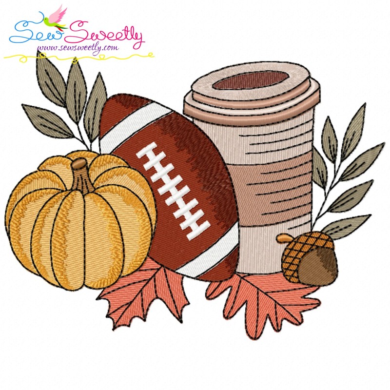 Fall Pumpkins Embroidery Design Bundle